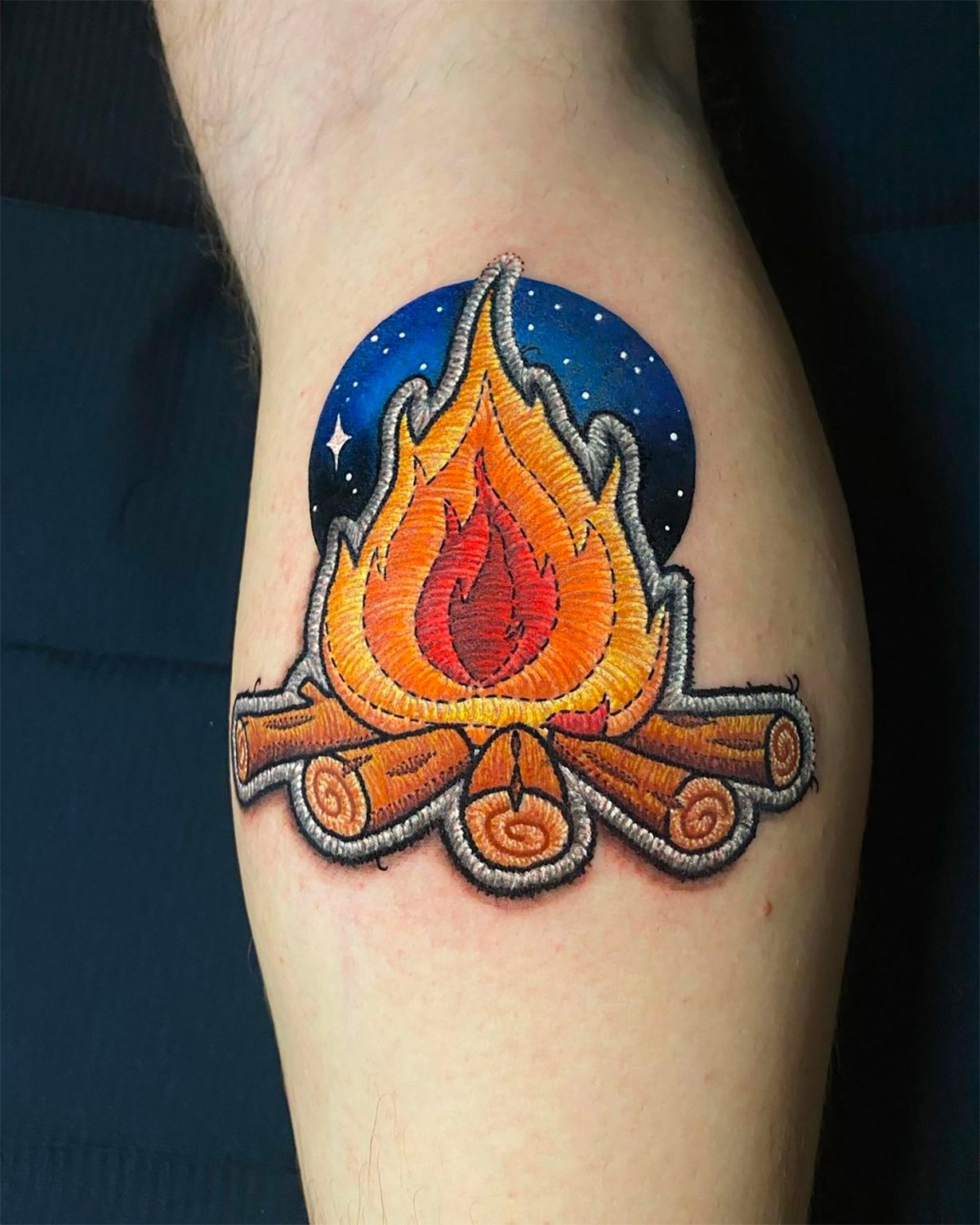 Amazing Embroidered Tattoos by Duda Lozano | Daily design inspiration ...