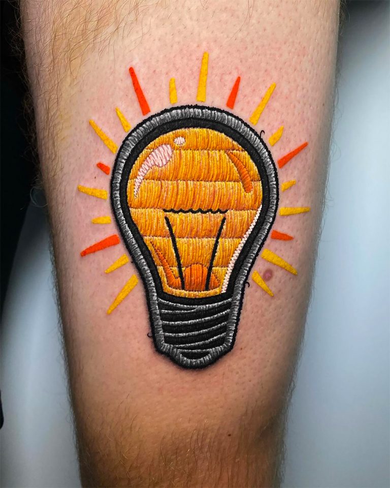 Amazing Embroidered Tattoos by Duda Lozano | Daily design inspiration ...