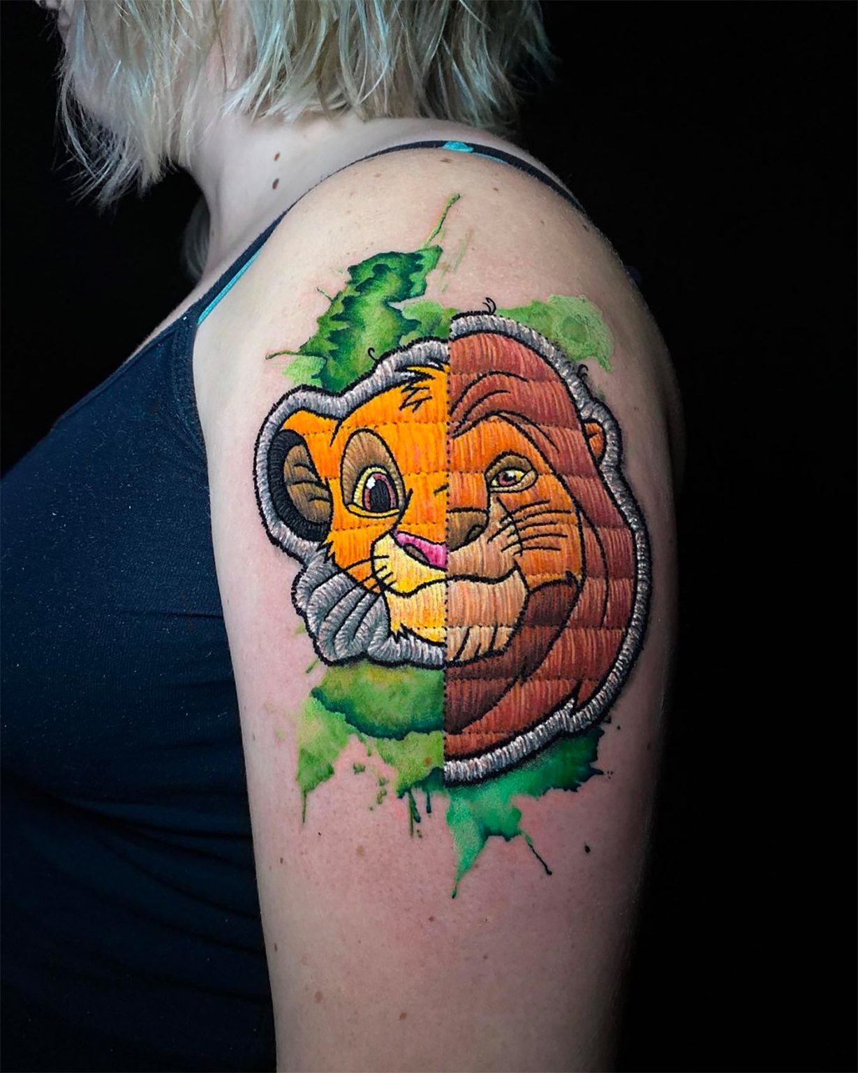 Amazing Embroidered Tattoos by Duda Lozano | Daily design inspiration ...