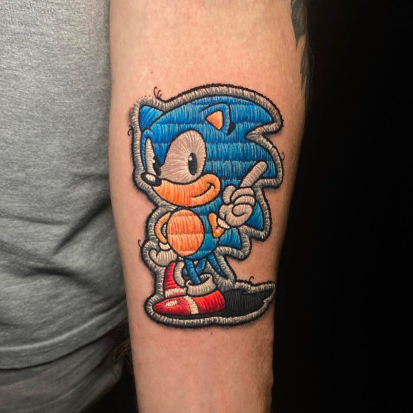 Amazing Embroidered Tattoos by Duda Lozano | Daily design inspiration ...