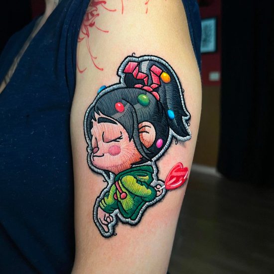 Amazing Embroidered Tattoos by Duda Lozano | Daily design inspiration ...