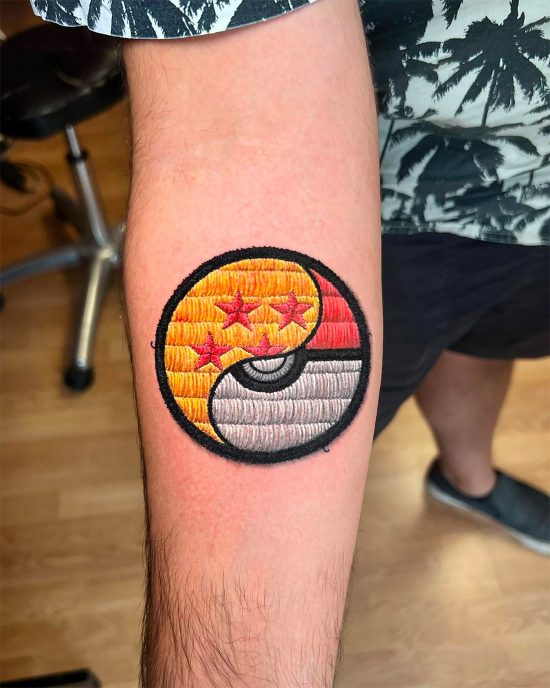 Amazing Embroidered Tattoos by Duda Lozano | Daily design inspiration ...