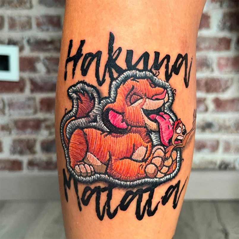 Amazing Embroidered Tattoos by Duda Lozano | Daily design inspiration ...