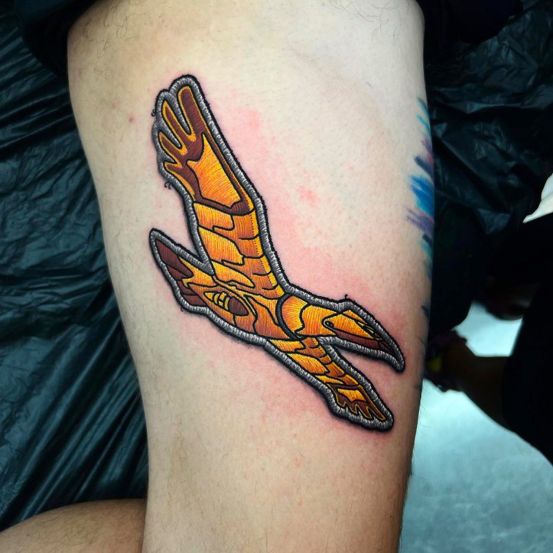 Amazing Embroidered Tattoos by Duda Lozano | Daily design inspiration ...