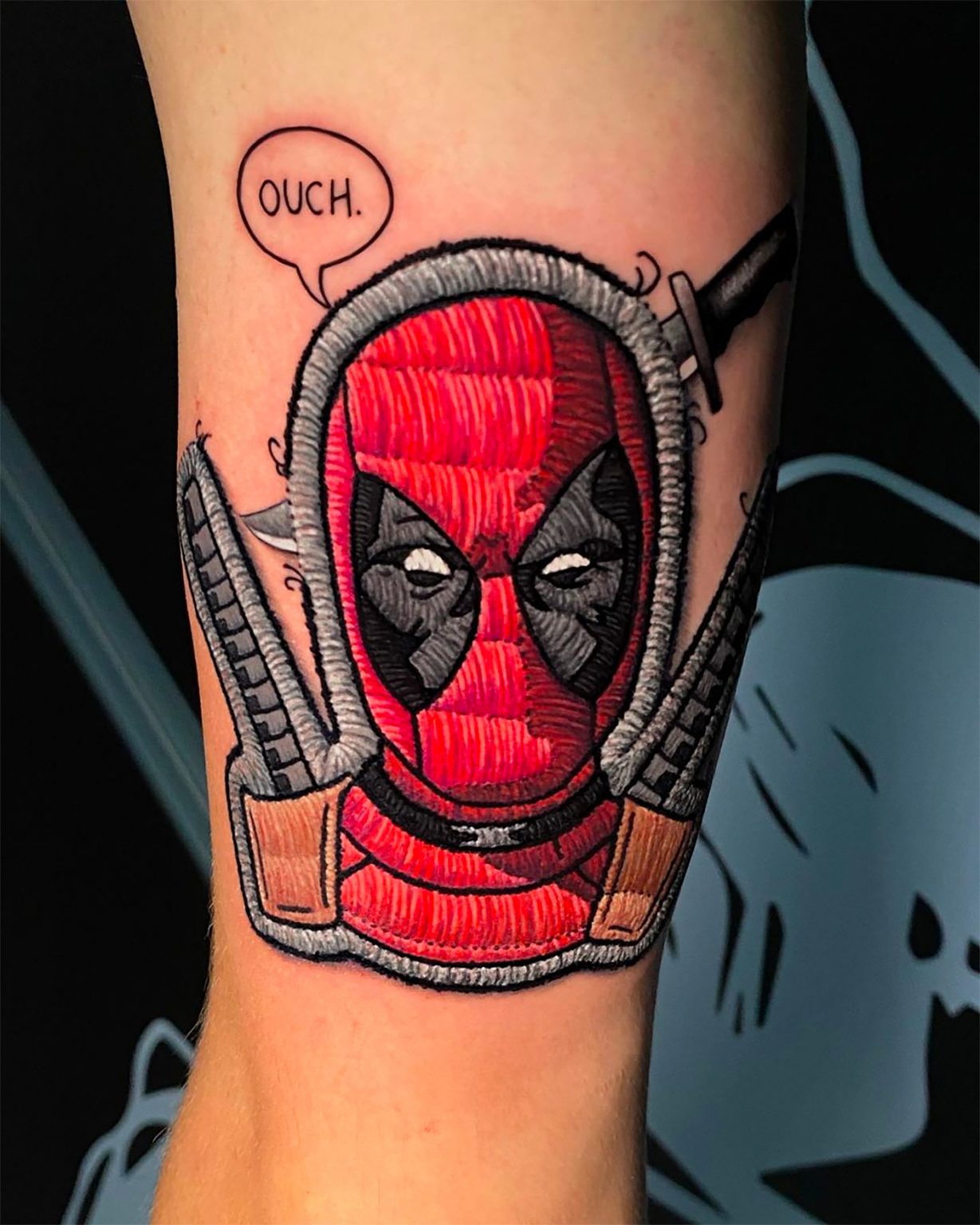 Amazing Embroidered Tattoos by Duda Lozano | Daily design inspiration ...