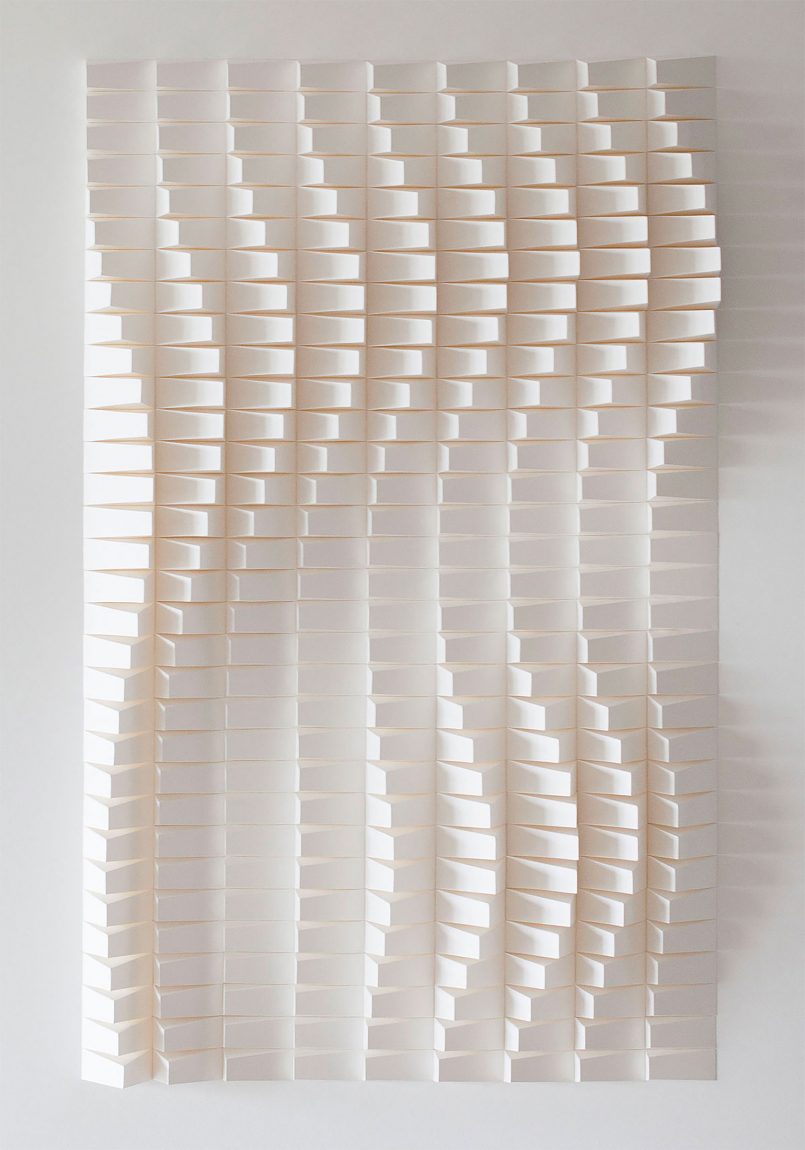 Geometric Paper Sculptures by Anna Kruhelska | Daily design inspiration ...