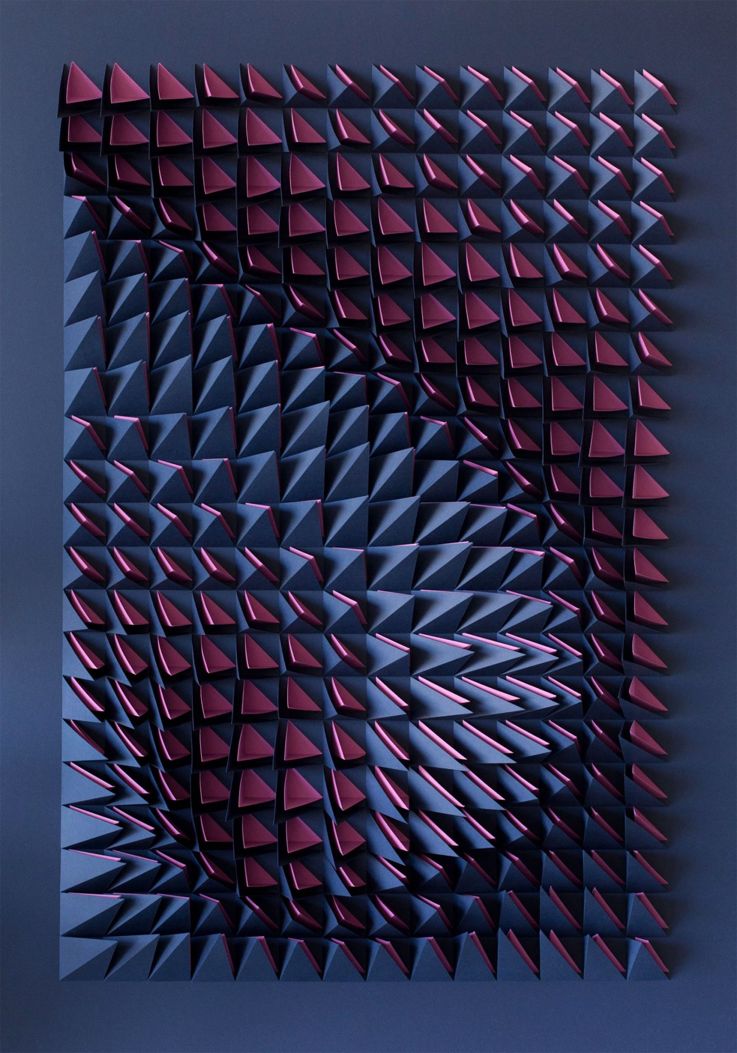 Geometric Paper Sculptures by Anna Kruhelska | Daily design inspiration ...