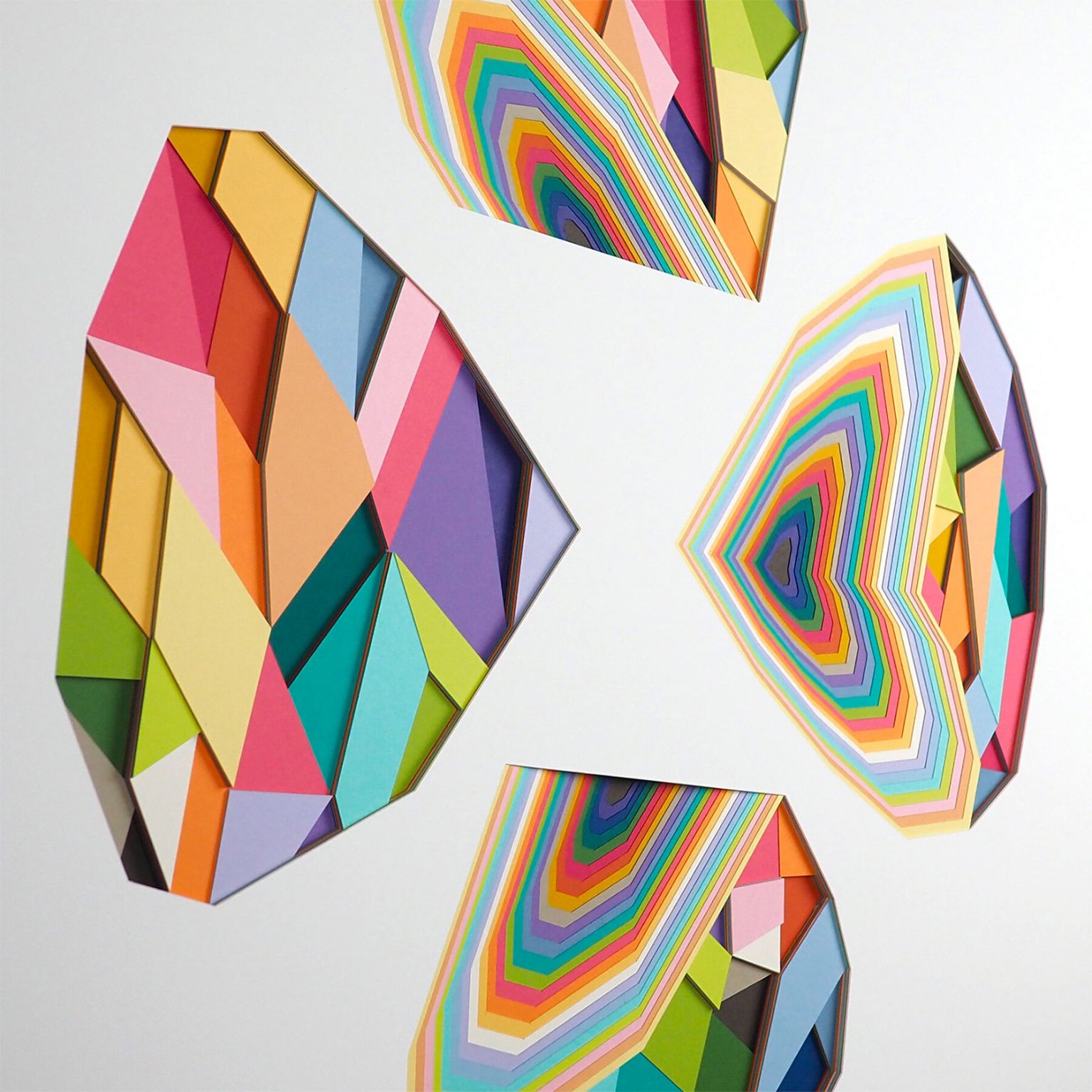 Intricate Layered Paper Artworks by Huntz Liu | Daily design ...