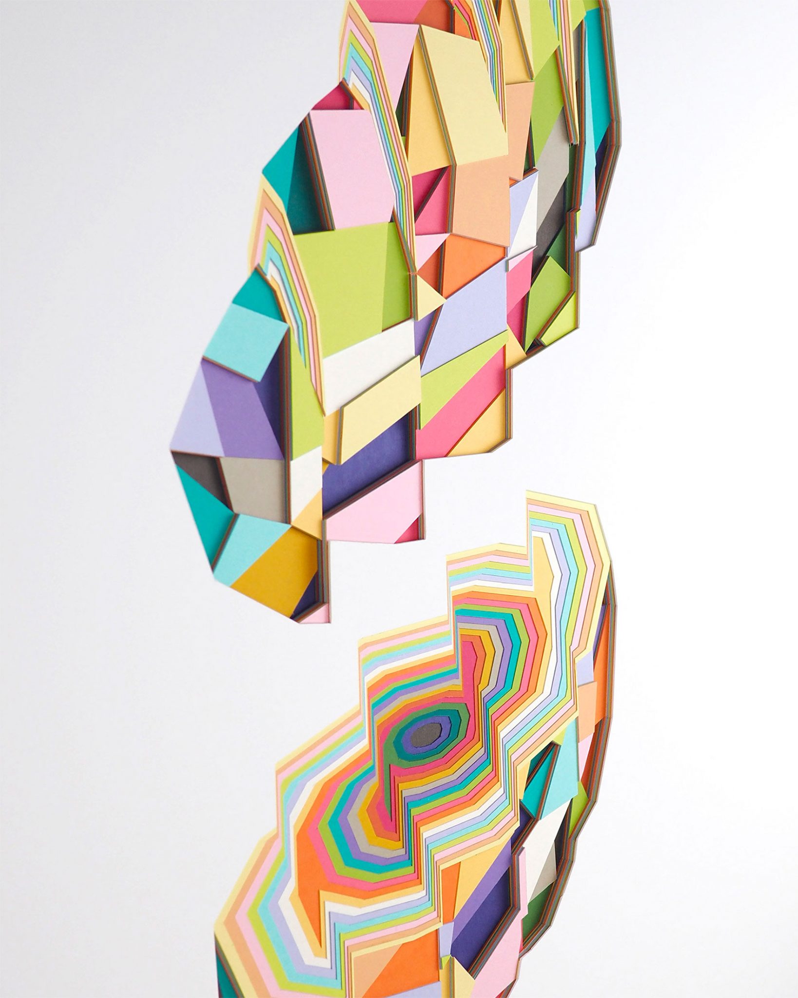 Intricate Layered Paper Artworks by Huntz Liu | Daily design ...