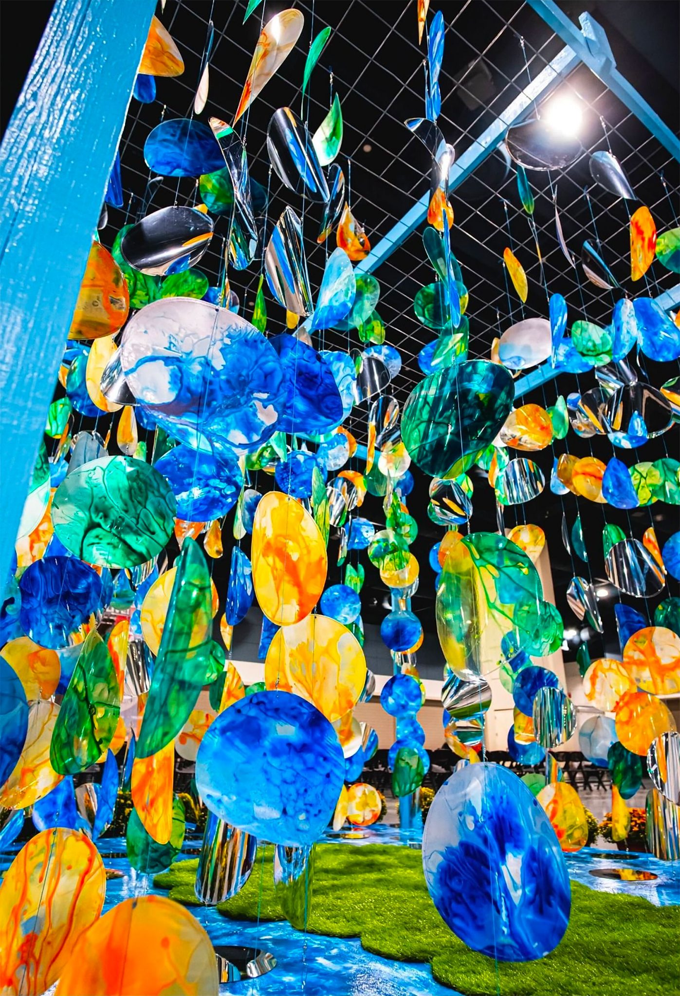Rainbow-Colored Art Installations by Jane Cheek | Daily design ...