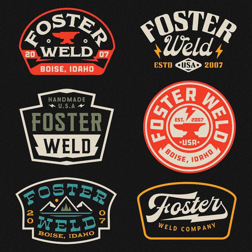 Outdoorsy Badges by Jose Manzo | Daily design inspiration for creatives ...