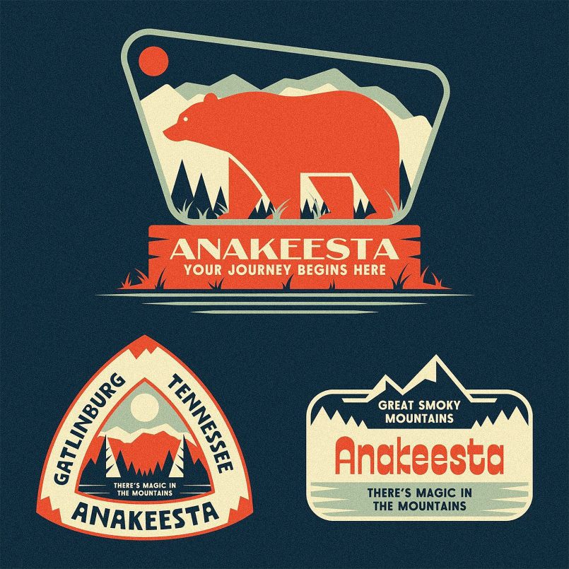 Outdoorsy Badges by Jose Manzo | Daily design inspiration for creatives ...