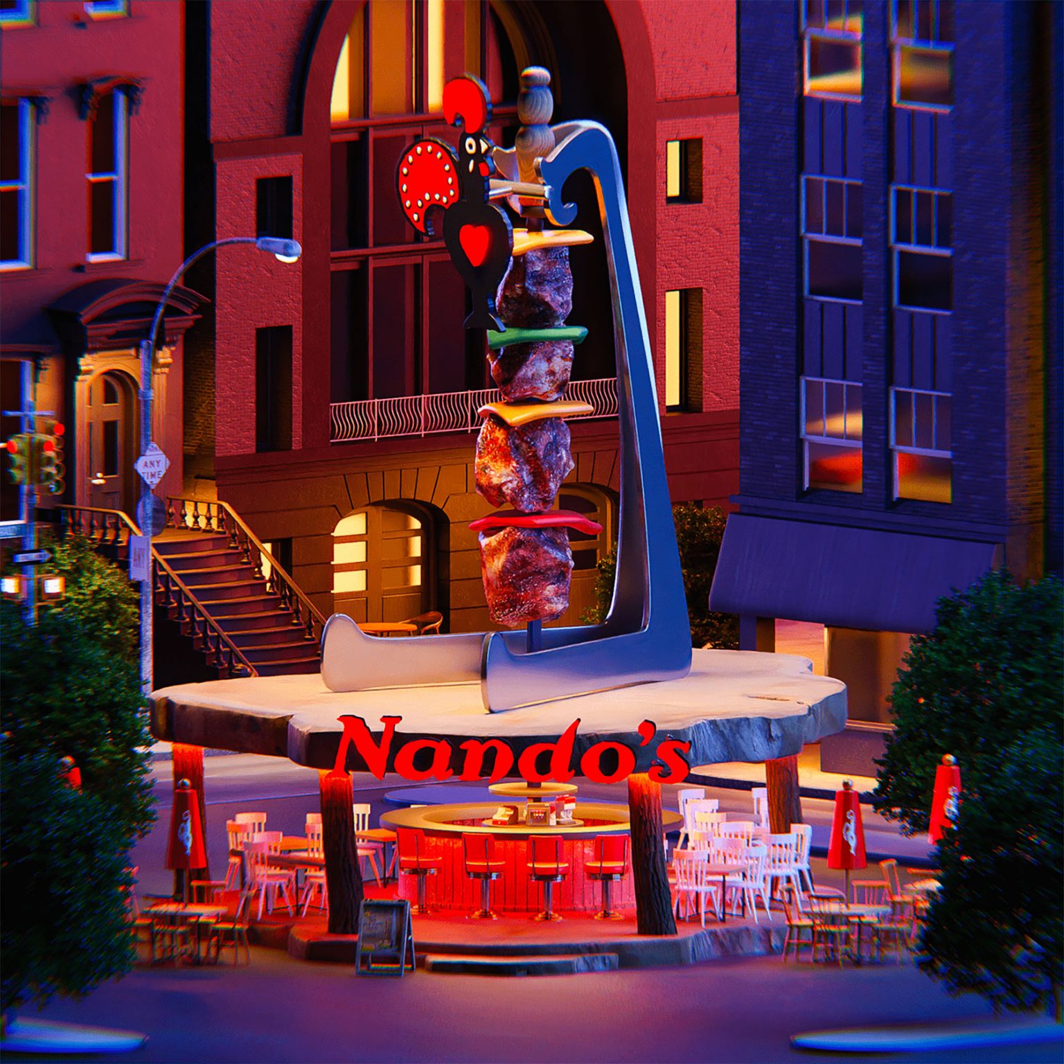 Awesome Fast Food Dioramas by Eslam Mhd | Daily design inspiration for creatives | Inspiration Grid