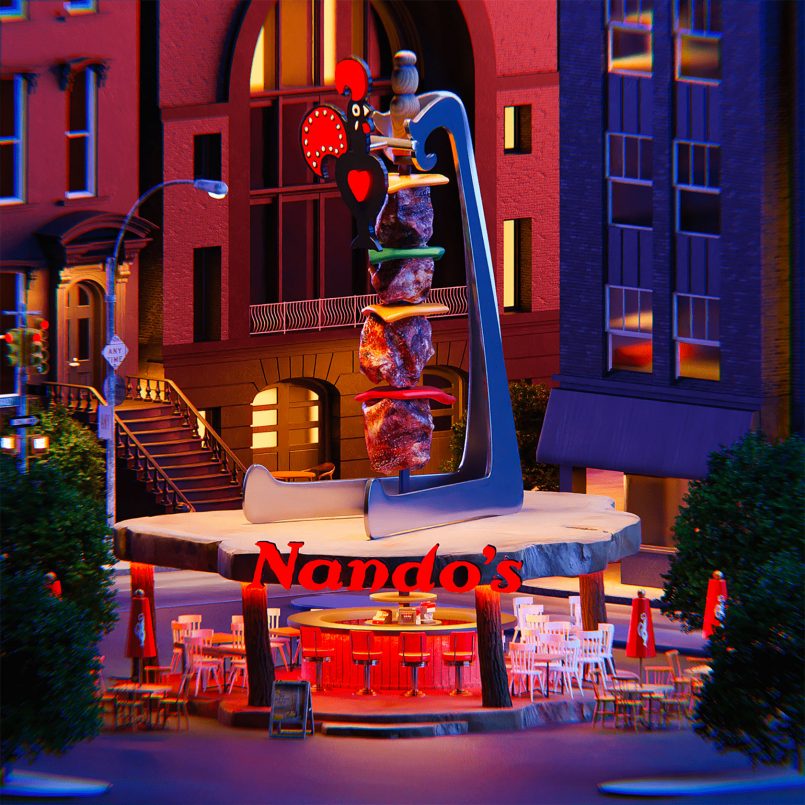 Awesome Fast Food Dioramas by Eslam Mhd | Daily design inspiration for creatives | Inspiration Grid