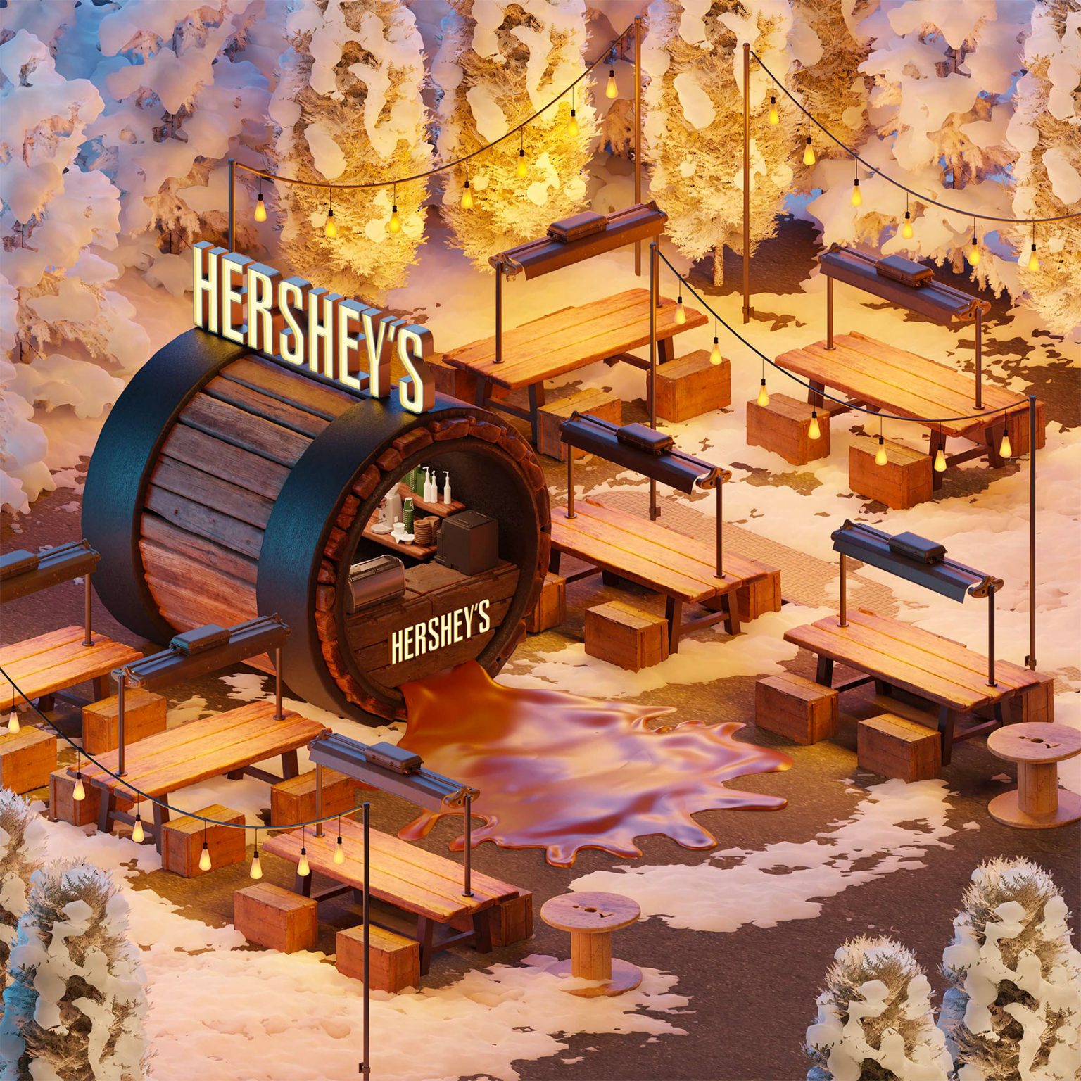 Awesome Fast Food Dioramas by Eslam Mhd | Daily design inspiration for ...