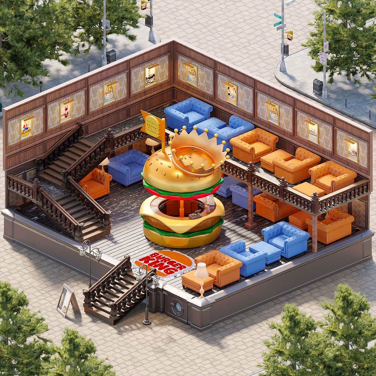 Awesome Fast Food Dioramas by Eslam Mhd | Daily design inspiration for ...