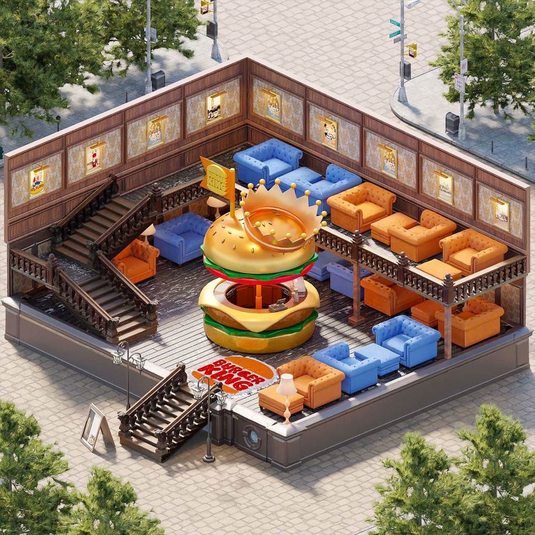 Awesome Fast Food Dioramas by Eslam Mhd | Daily design inspiration for ...