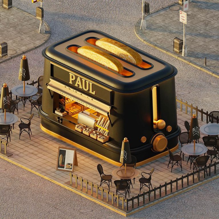Awesome Fast Food Dioramas by Eslam Mhd | Daily design inspiration for creatives | Inspiration Grid