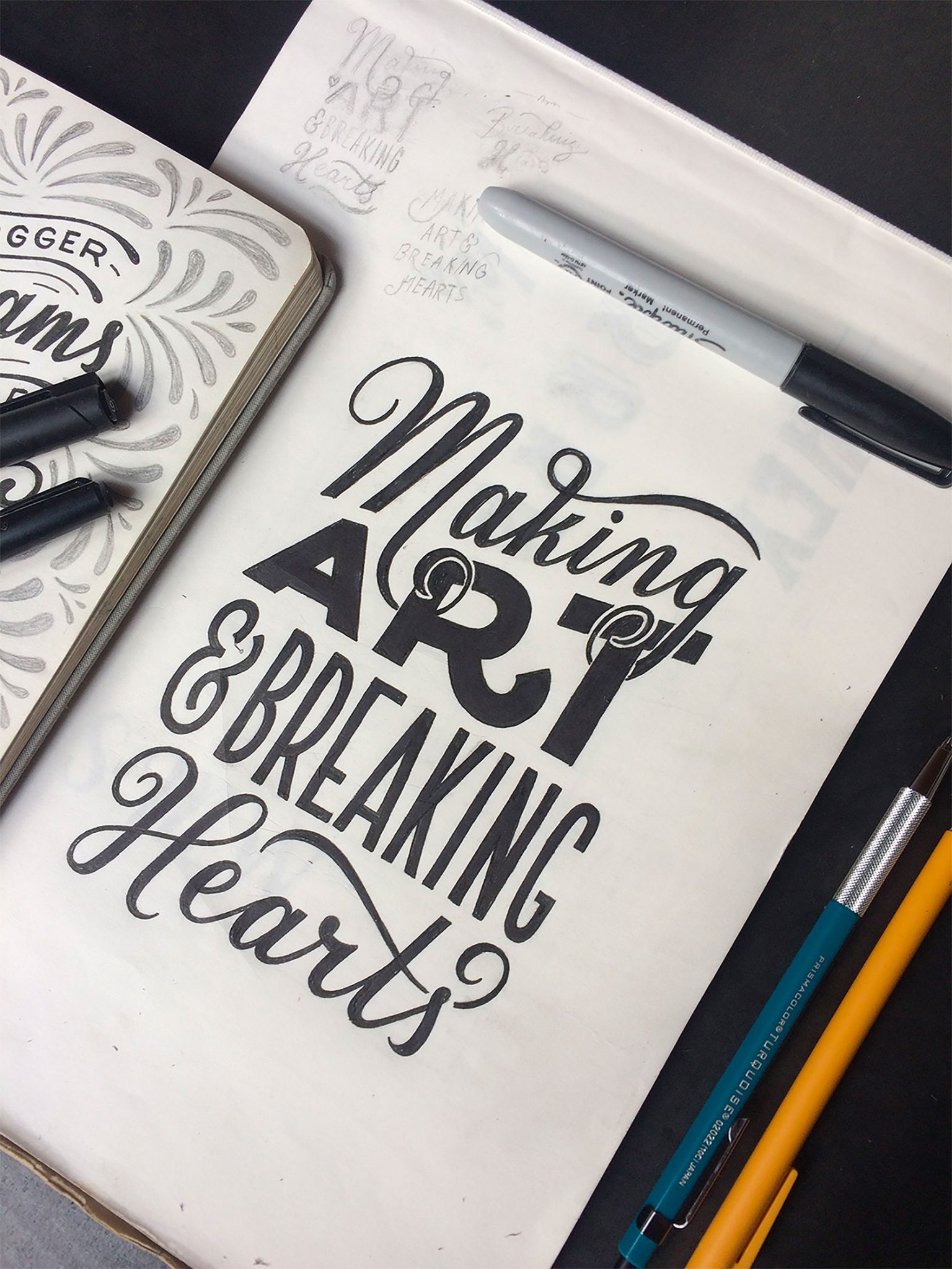 Creative Lettering Artworks by Lauren Hom | Daily design inspiration ...
