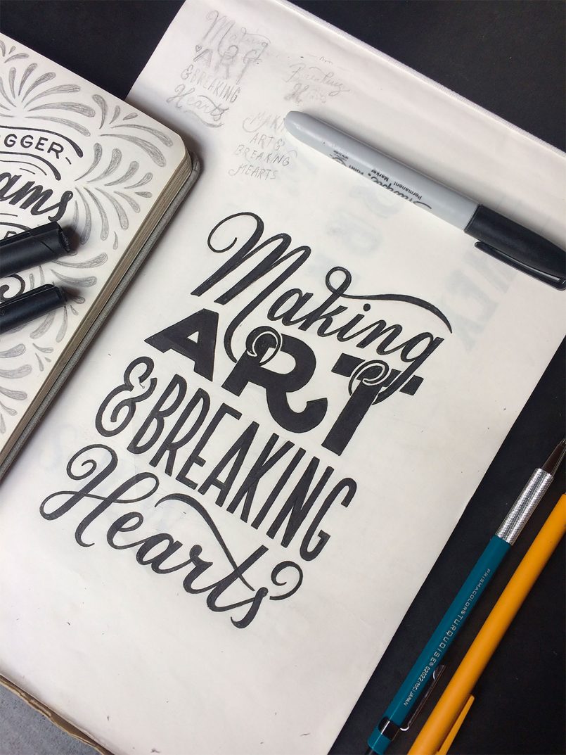 Creative Lettering Artworks by Lauren Hom | Daily design inspiration ...