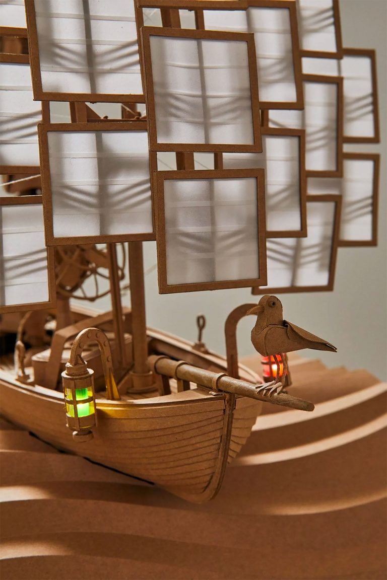 Intricate Cardboard Sculptures by Greg Olijnyk | Daily design ...