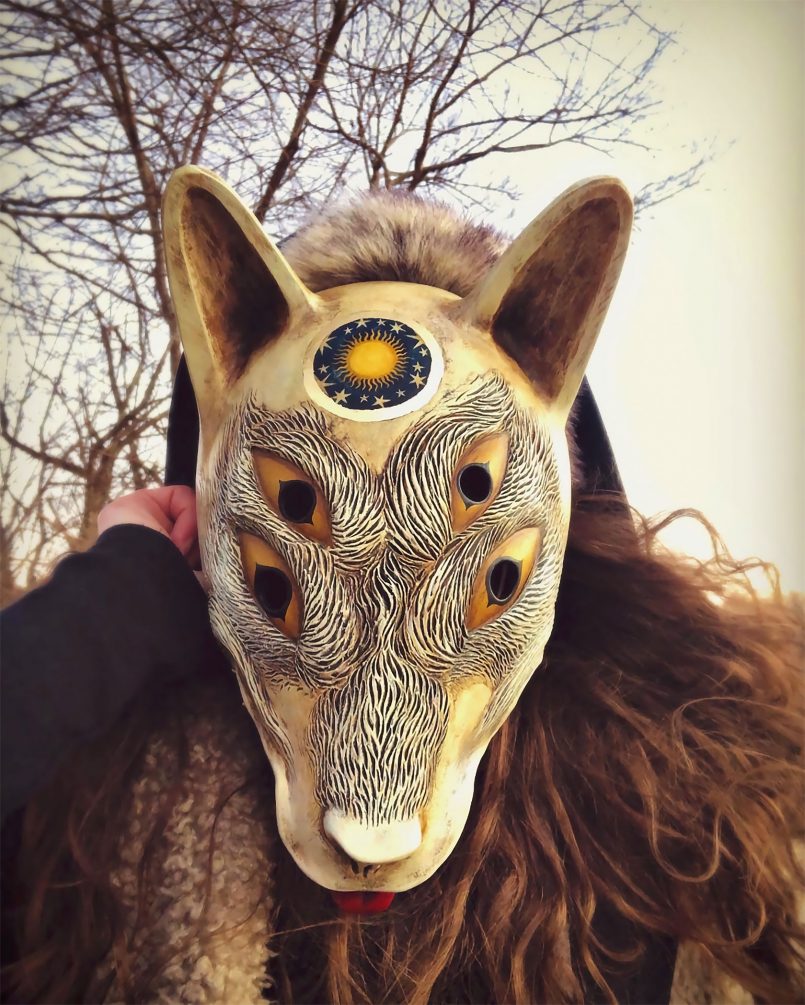 Intriguing Mask Sculptures by Kristen Egan | Daily design inspiration ...