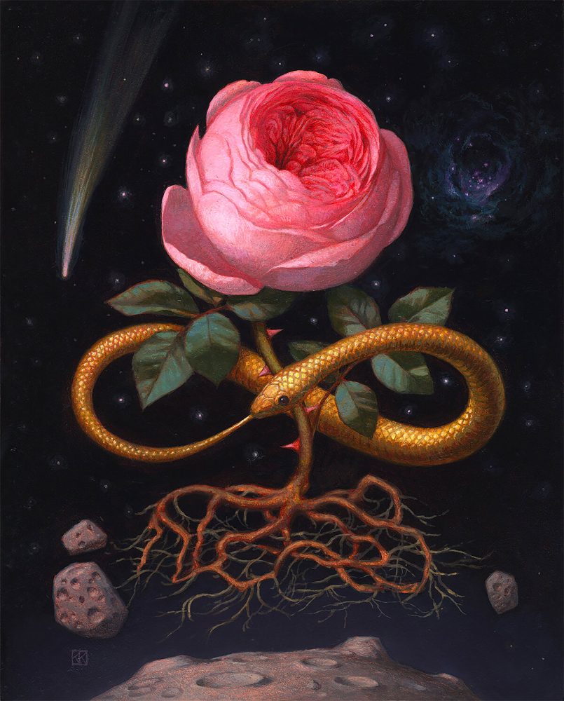 Incredible Otherworldly Paintings by Kristin Kwan | Daily design ...