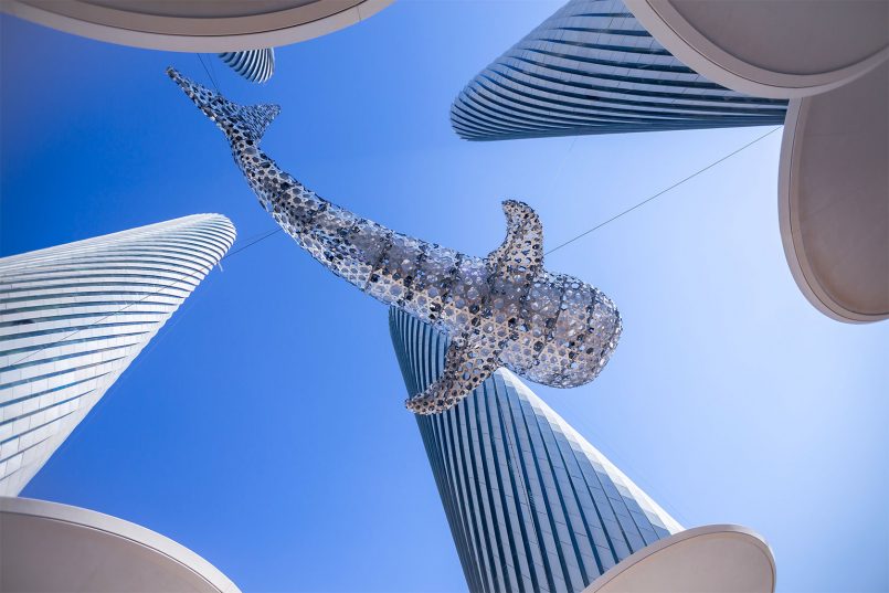 Al Nehem Whale Shark Installation by Marco Balich | Daily design ...