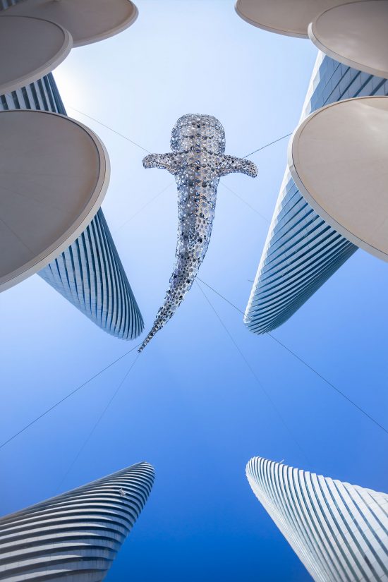 Al Nehem Whale Shark Installation by Marco Balich | Daily design ...