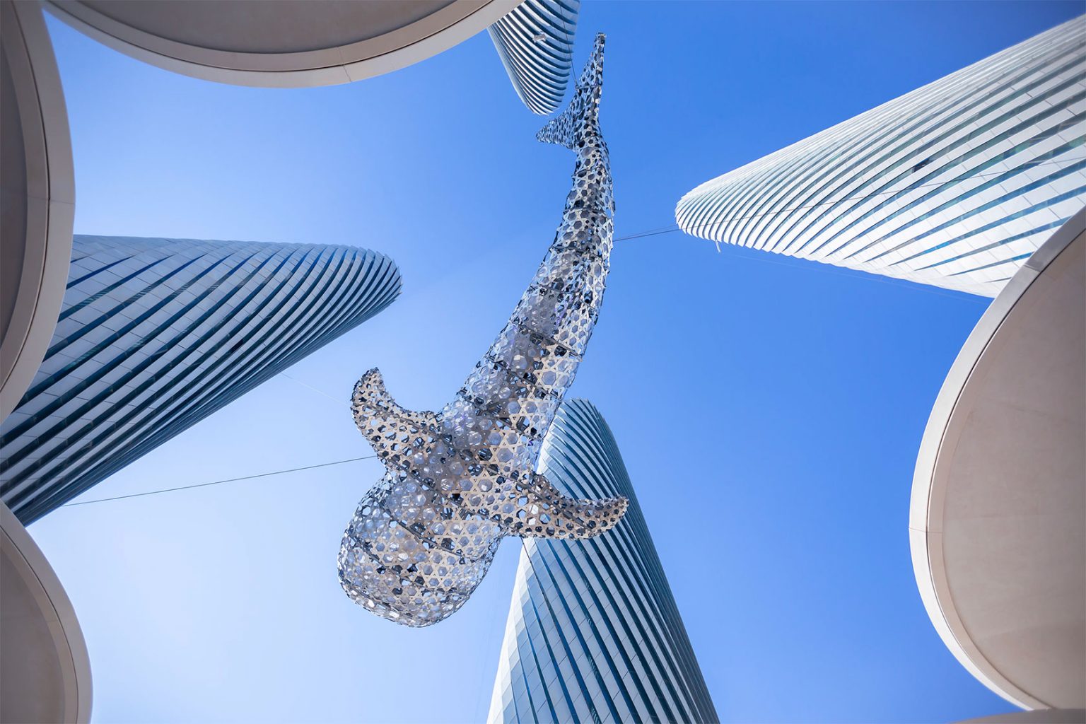 Al Nehem Whale Shark Installation by Marco Balich | Daily design ...