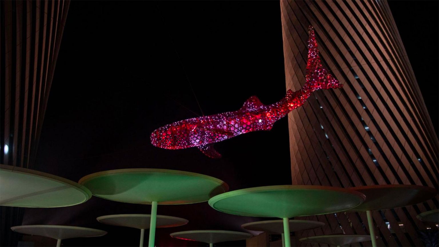Al Nehem Whale Shark Installation by Marco Balich | Daily design ...