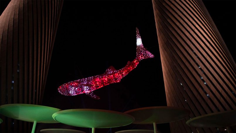 Al Nehem Whale Shark Installation by Marco Balich | Daily design ...