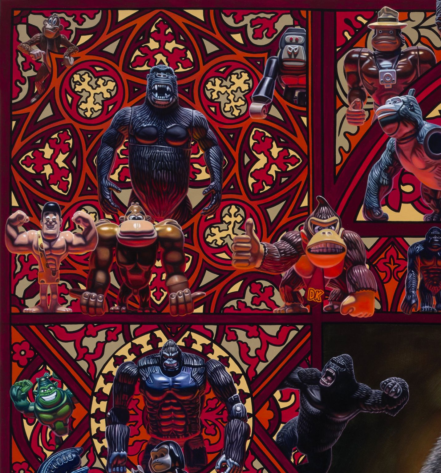 Toy Box: Playful Paintings by Robert Burden | Daily design inspiration ...