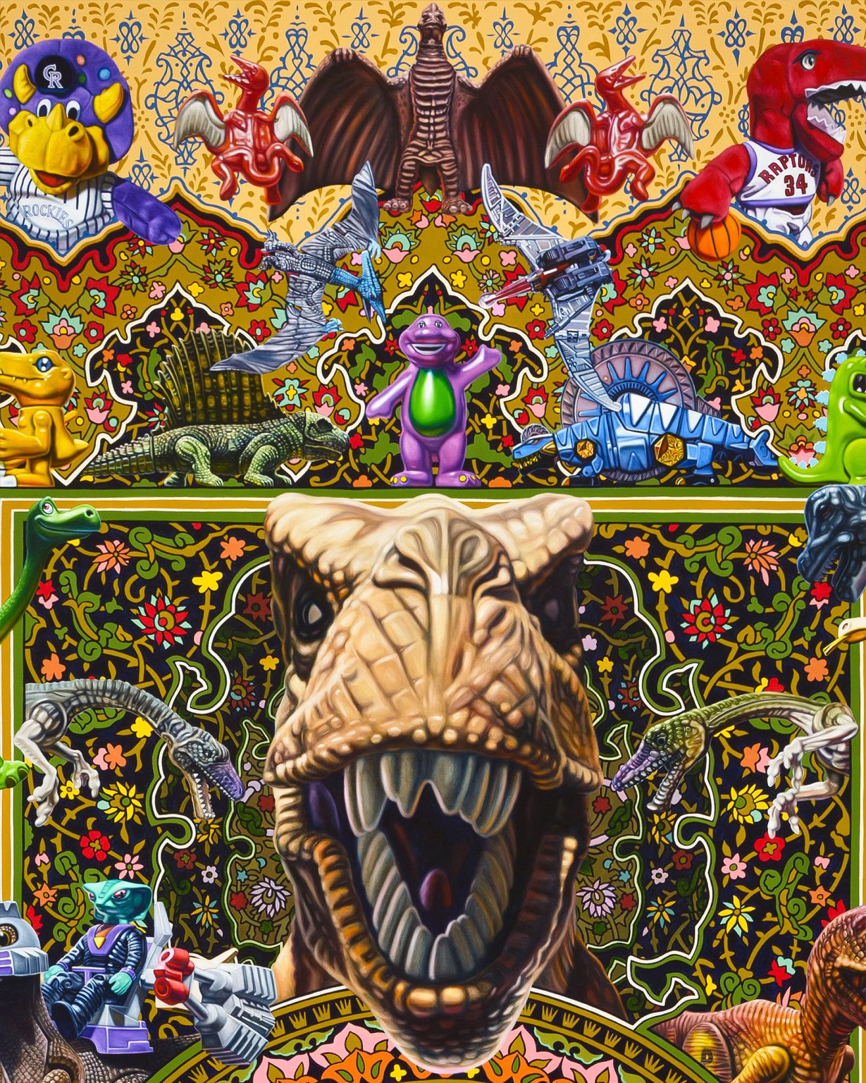 Toy Box: Playful Paintings by Robert Burden | Daily design inspiration ...