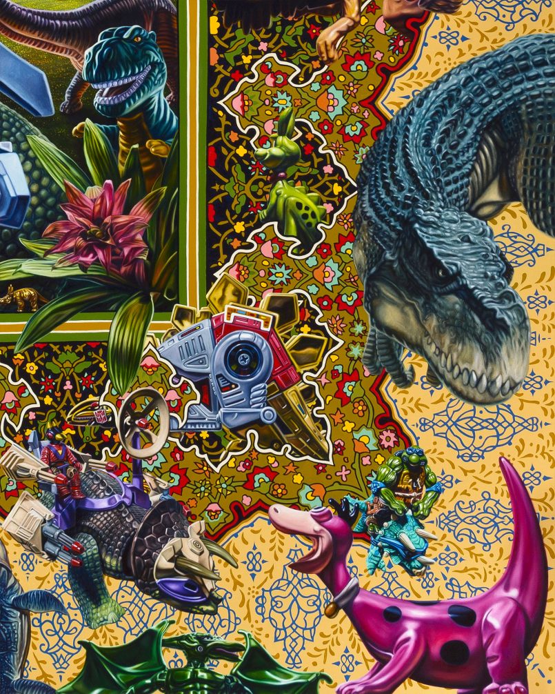 Toy Box: Playful Paintings by Robert Burden | Daily design inspiration ...