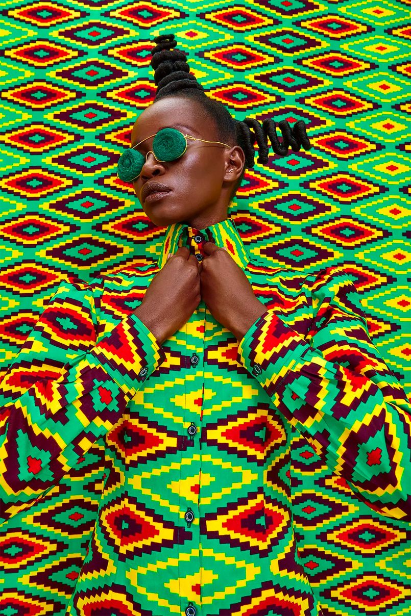 Camo: Energetic Portrait Series by Thandiwe Muriu | Daily design ...