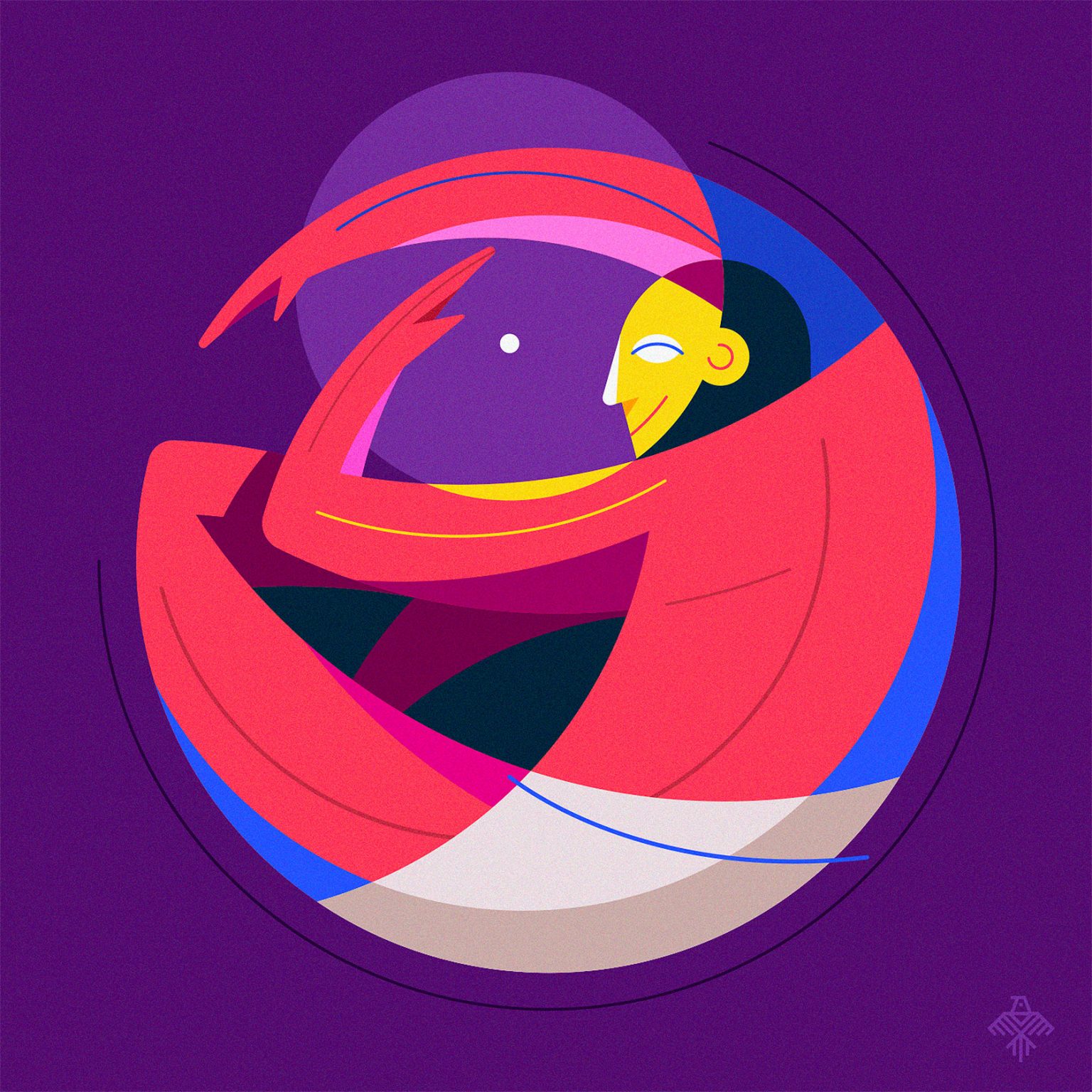 Abstract Illustrations & Portraits by Mark Rise | Daily design ...