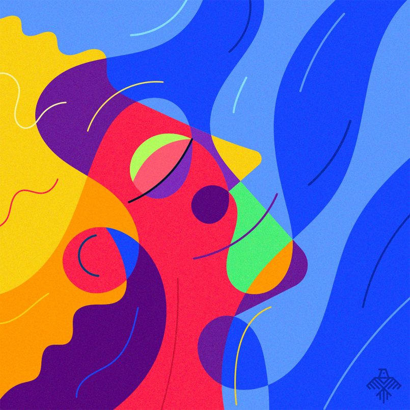 Abstract Illustrations & Portraits by Mark Rise | Daily design ...