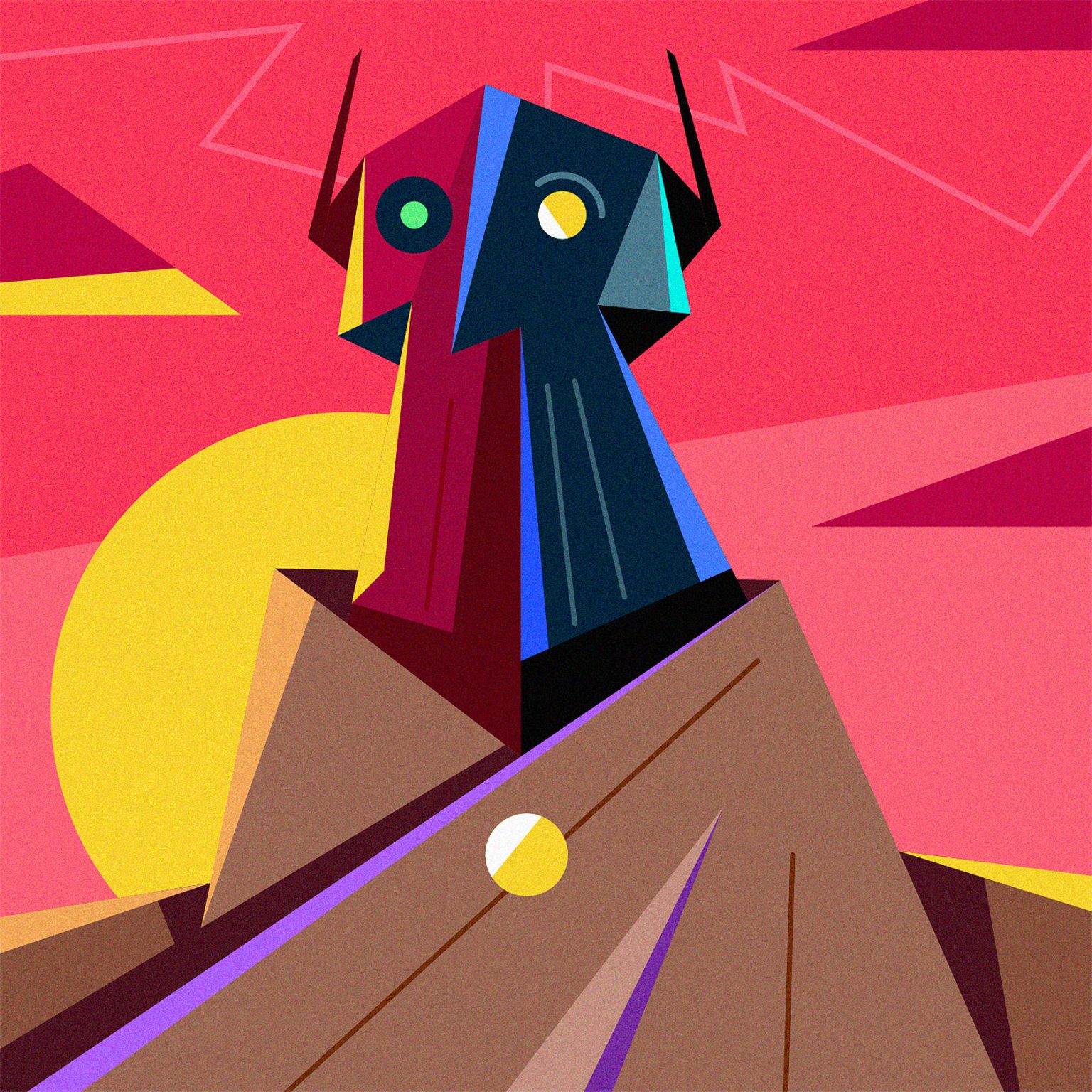 Abstract Illustrations & Portraits by Mark Rise | Daily design ...