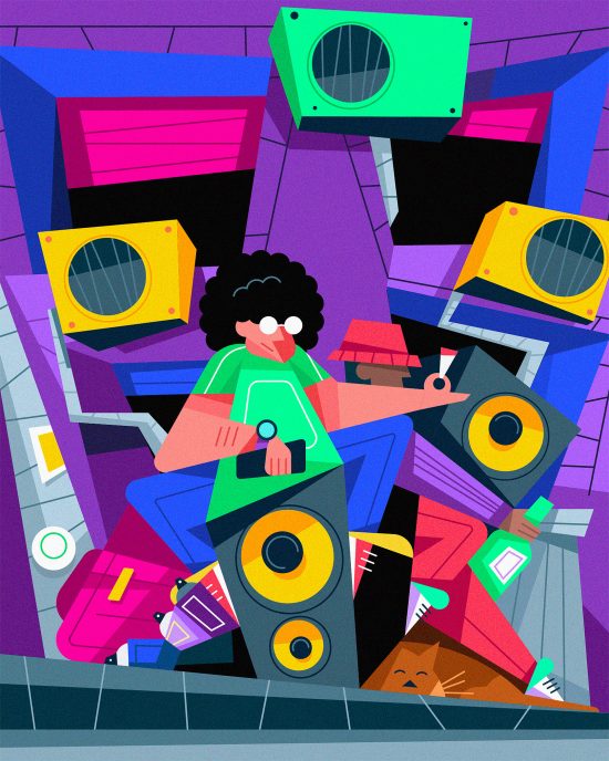 Abstract Illustrations & Portraits by Mark Rise | Daily design ...