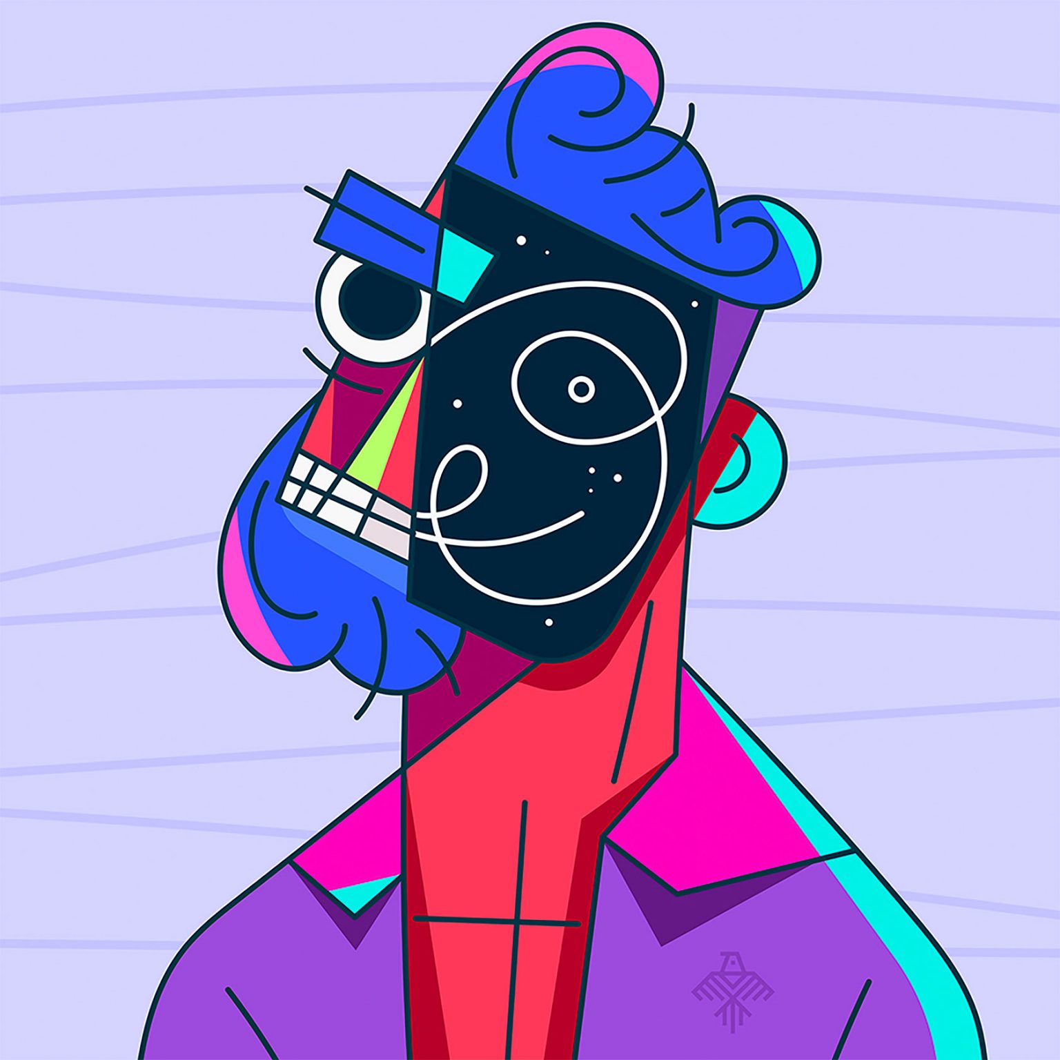 Abstract Illustrations & Portraits by Mark Rise | Daily design ...