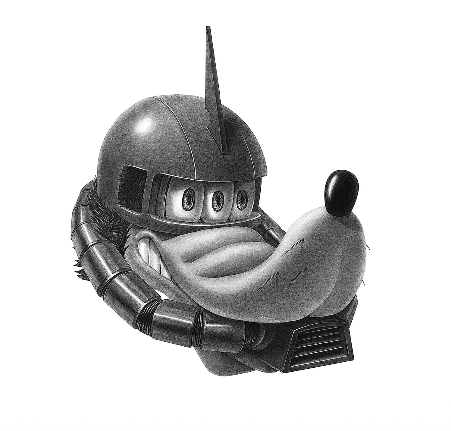 Three-Eyed Characters: Pencil Drawings by Shinnosuke Hariya | Daily ...