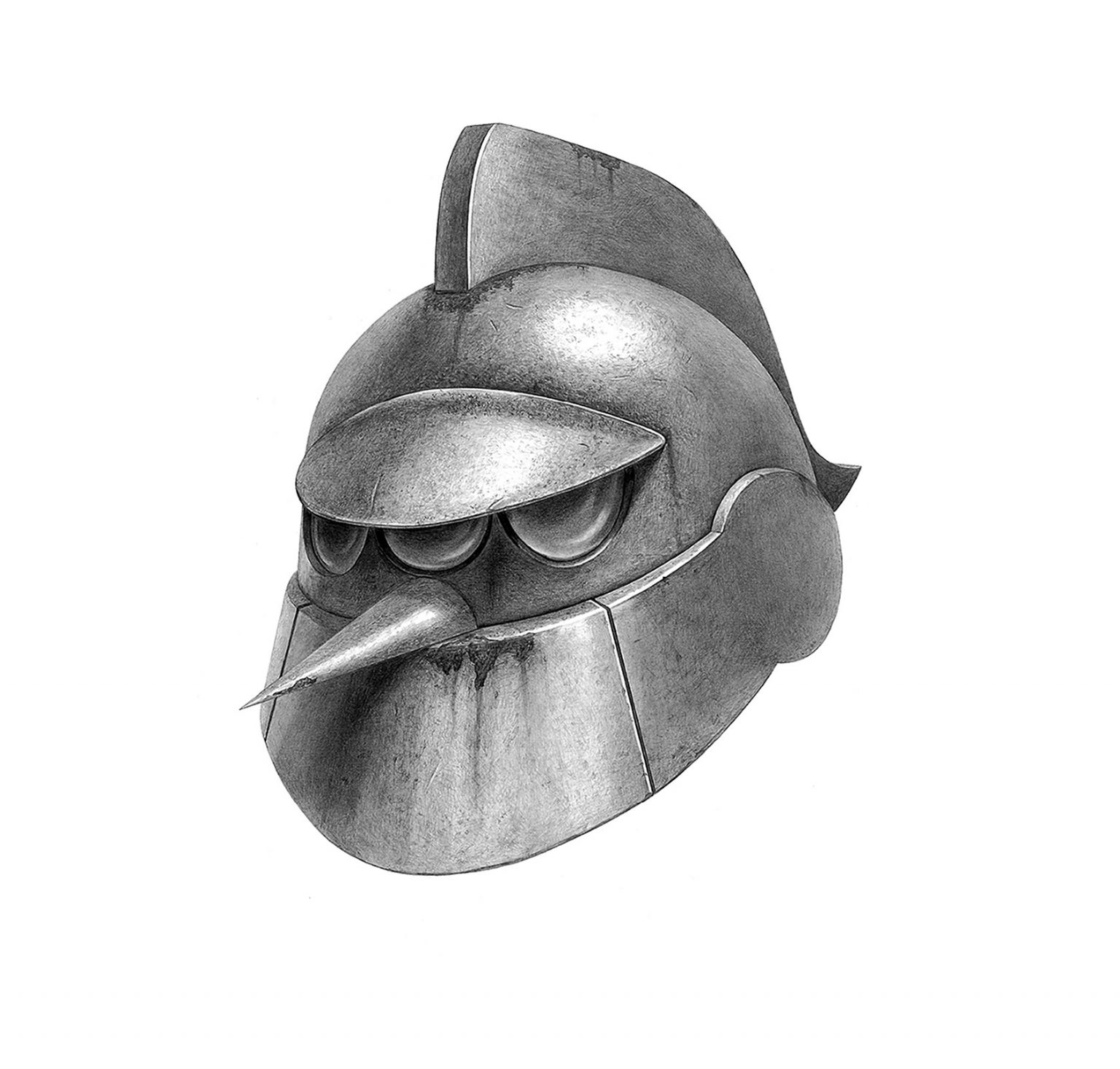Three-Eyed Characters: Pencil Drawings by Shinnosuke Hariya | Daily ...