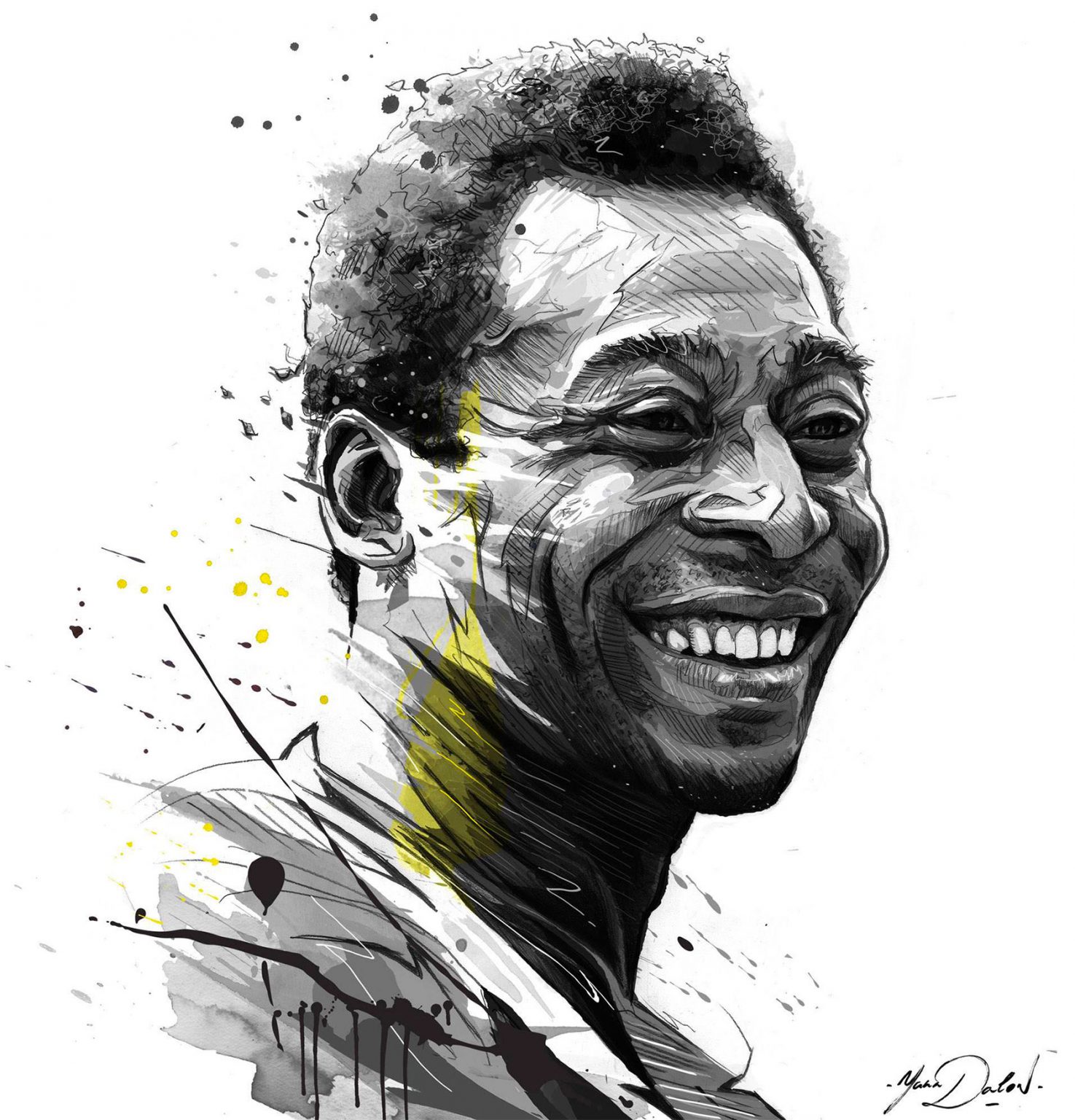 Artist Tributes Pour in to Remember Football Legend Pelé | Moss and Fog
