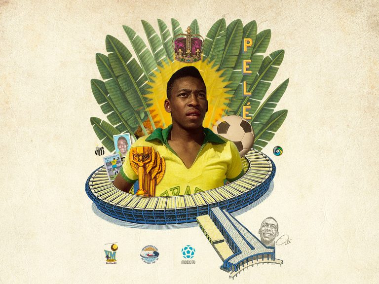 Artist Tributes Pour in to Remember Football Legend Pelé – Moss and Fog