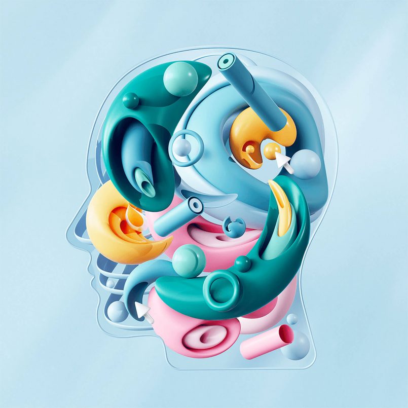 Playful 3D Illustrations by Peter Tarka | Daily design inspiration for ...