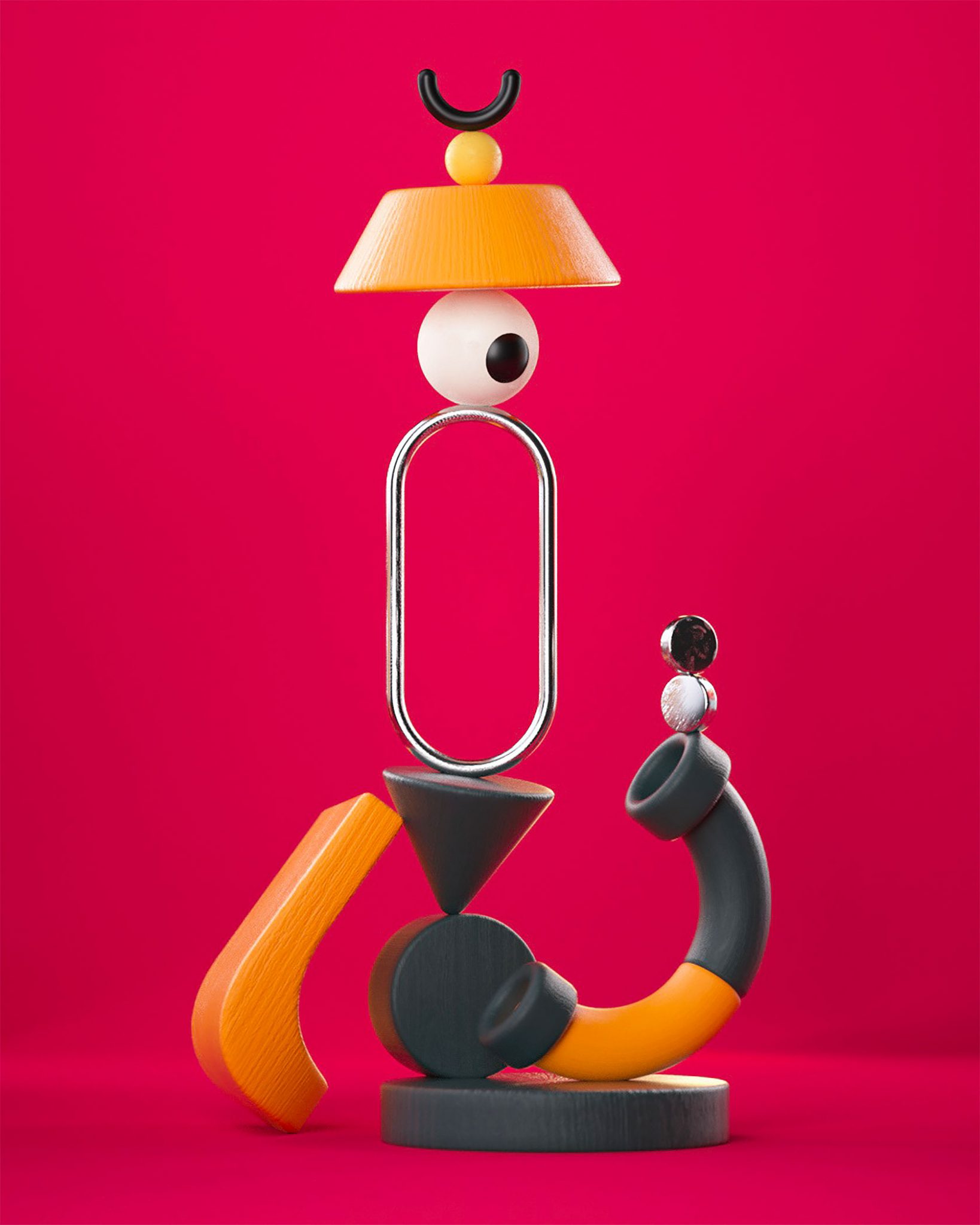 Crazy Totems: 3D Creations by Emanuele Marani | Daily design ...