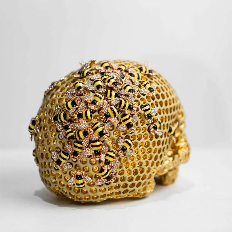 The Human Skull as Canvas: Sculptures by Andy Firth | Daily design ...