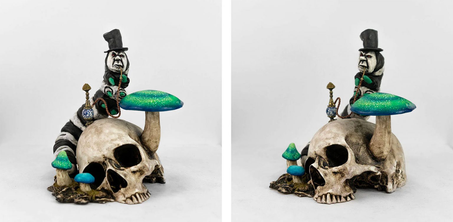 The Human Skull as Canvas: Sculptures by Andy Firth | Daily design ...
