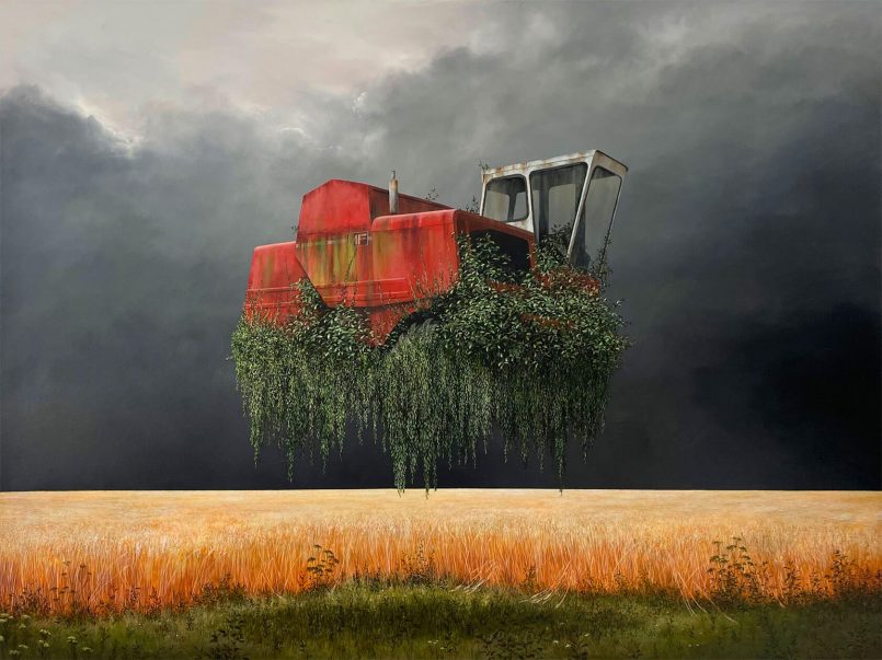 Unsettling Dwellings: Paintings by Lee Madgwick | Daily design ...